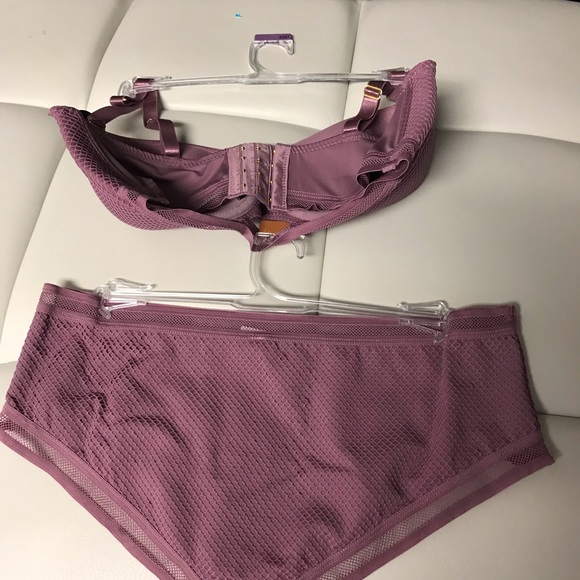 Other | Brand New Lavender Maroon Bra Set | Poshmark